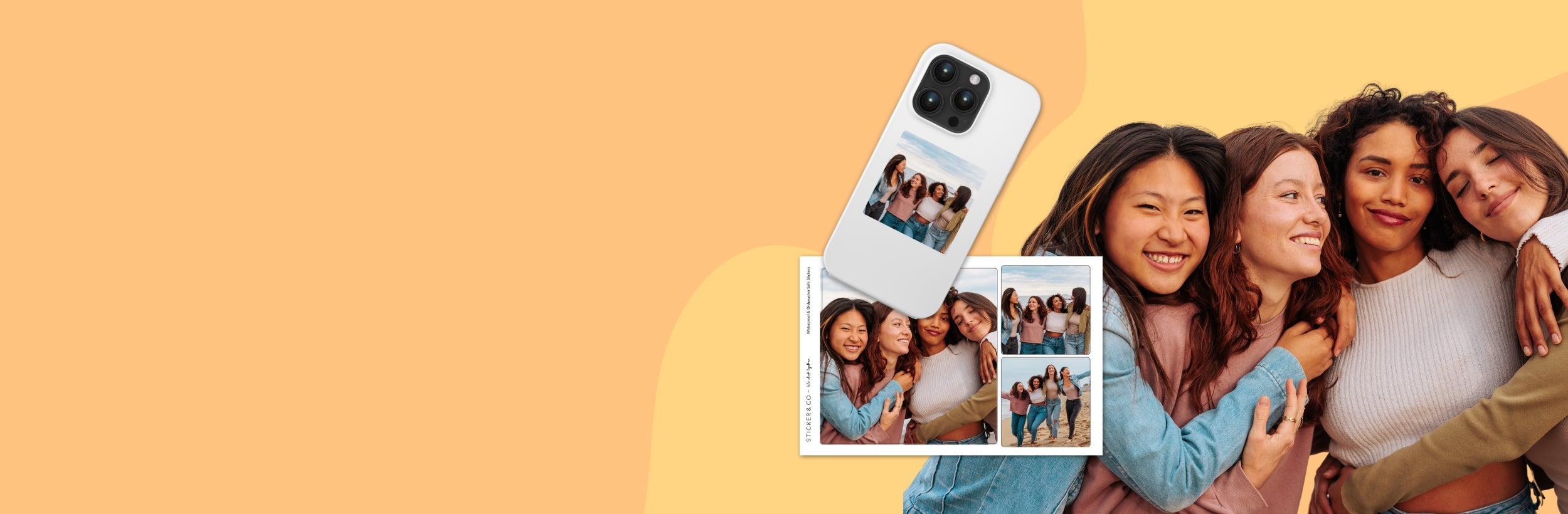 Custom Photo Sticker Printing & Wall Decals | Sticker & Co