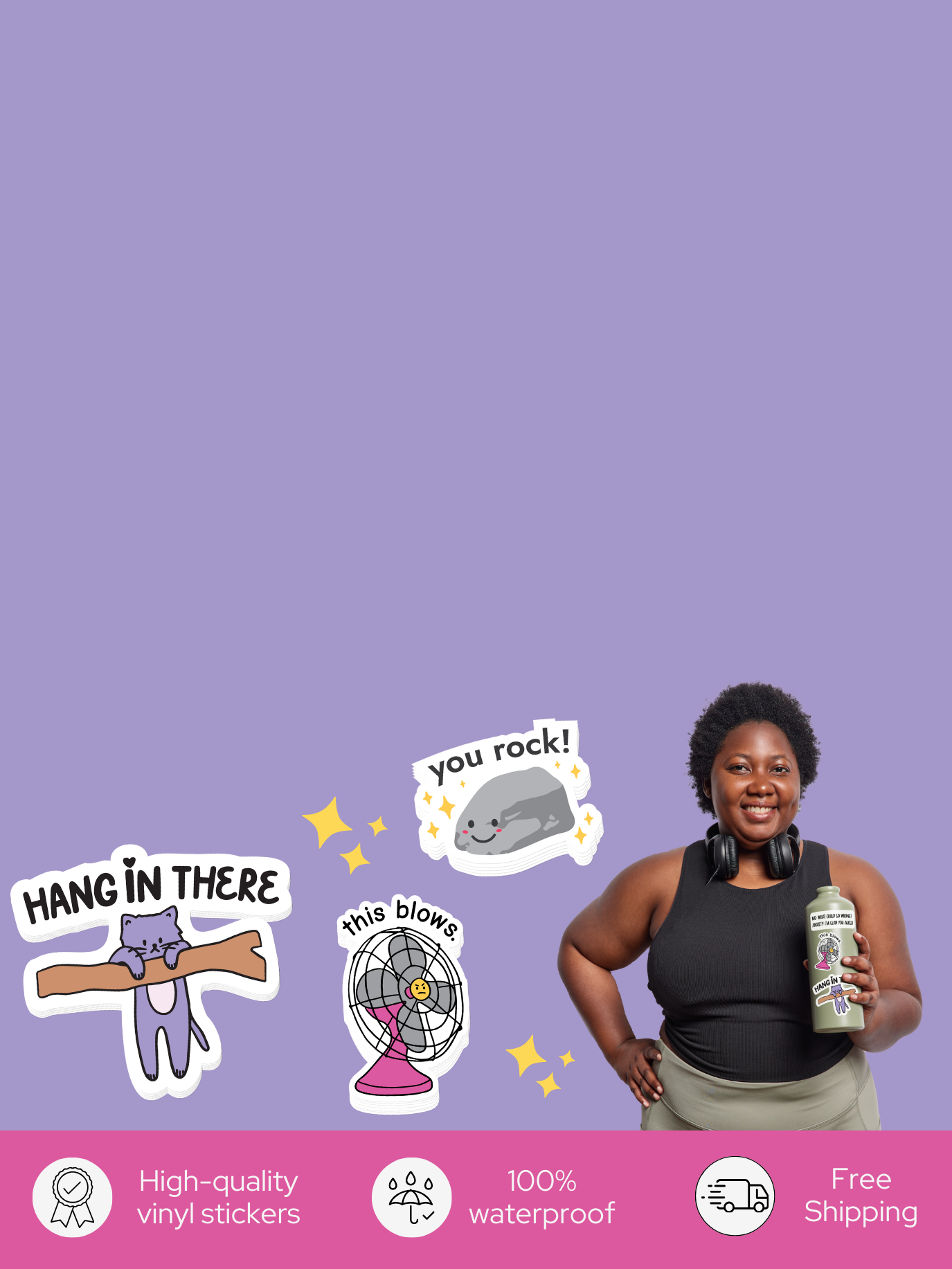 Custom Photo Sticker Printing & Wall Decals | Sticker & Co