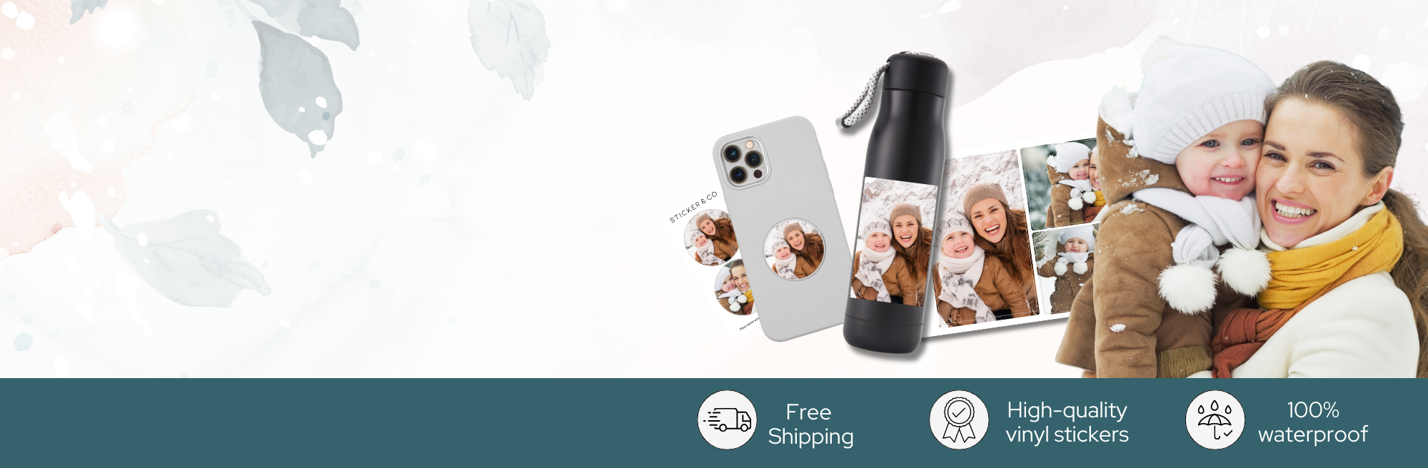 Custom Photo Sticker Printing & Wall Decals | Sticker & Co