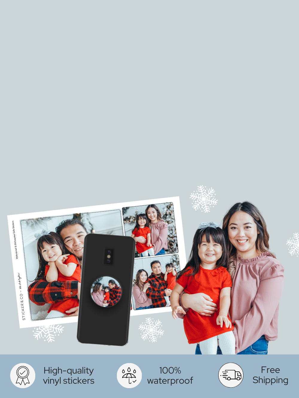 Custom Photo Sticker Printing & Wall Decals | Sticker & Co